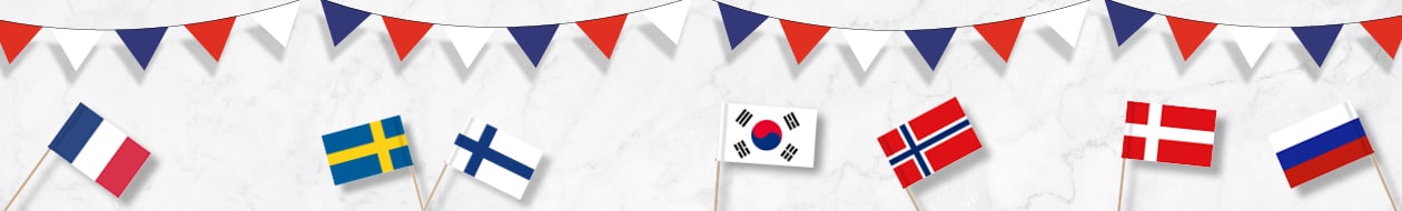 Download skabeloner til vimpler og flag