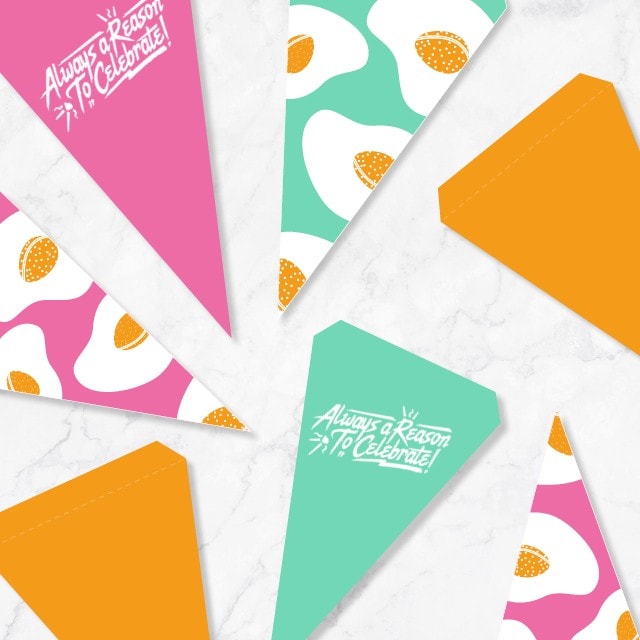 Download skabeloner til vimpler og flag